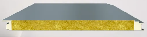 PU edge rock wool sandwich panel