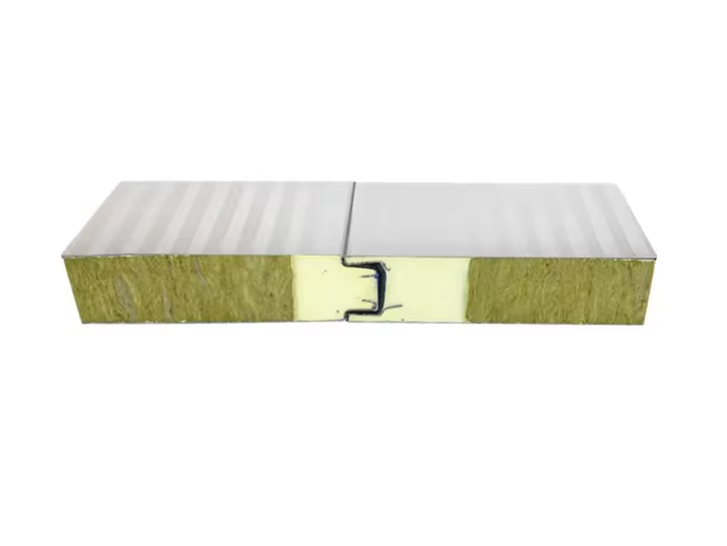 PU edge rock wool sandwich panel
